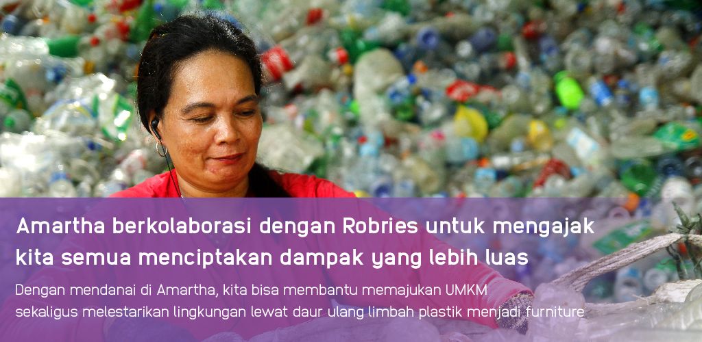 Dapatkan Furniture Eksklusif 100% Daur Ulang Limbah Plastik Amartha x ...